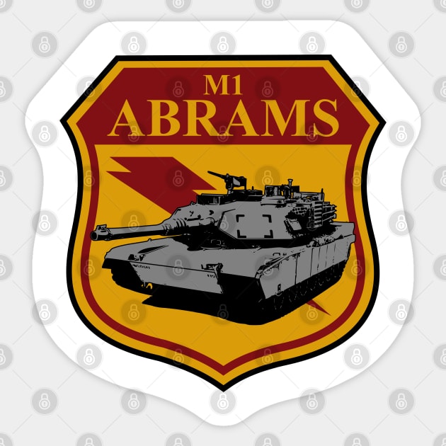 M1 Abrams Patch - Us Army Tank Patch - Sticker | TeePublic